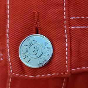 Escada | Jeans | Escada Red Denim Jeans | Poshmark